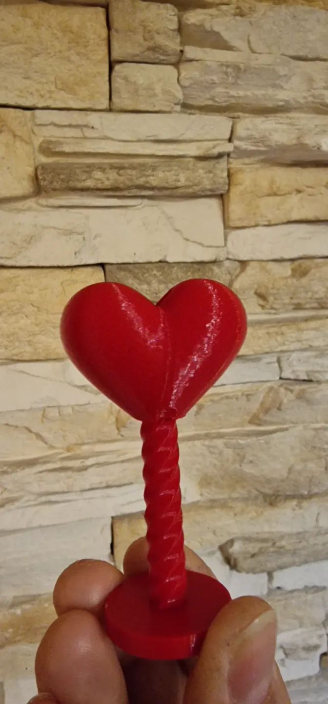 Love Heart Toy spinner Juguete Corazon del Amor by darvil66 - MakerWorld