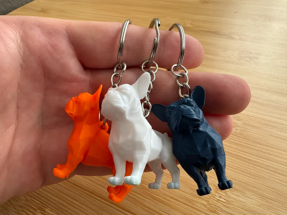 French Bulldog Keychain 2 by Mityu23 - MakerWorld