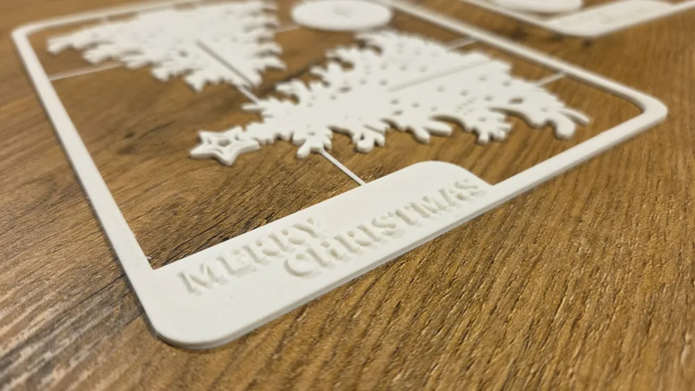 Christmas tree kit card - Free 3D Print Model - MakerWorld
