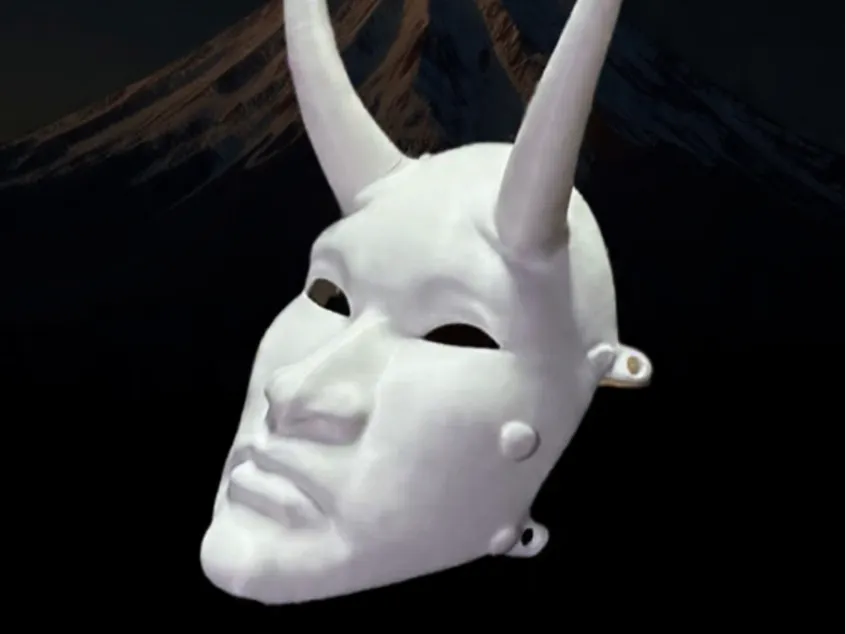 Ghost of Yotei Fury Mask - Free 3D Print Model - MakerWorld