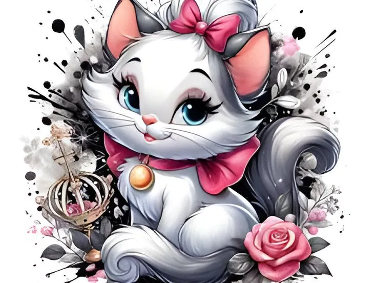 Marie the Cat Disney by Edelassi - MakerWorld