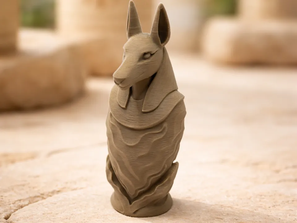 Anubis – Guardian of Eternity - Free 3D Print Model - MakerWorld