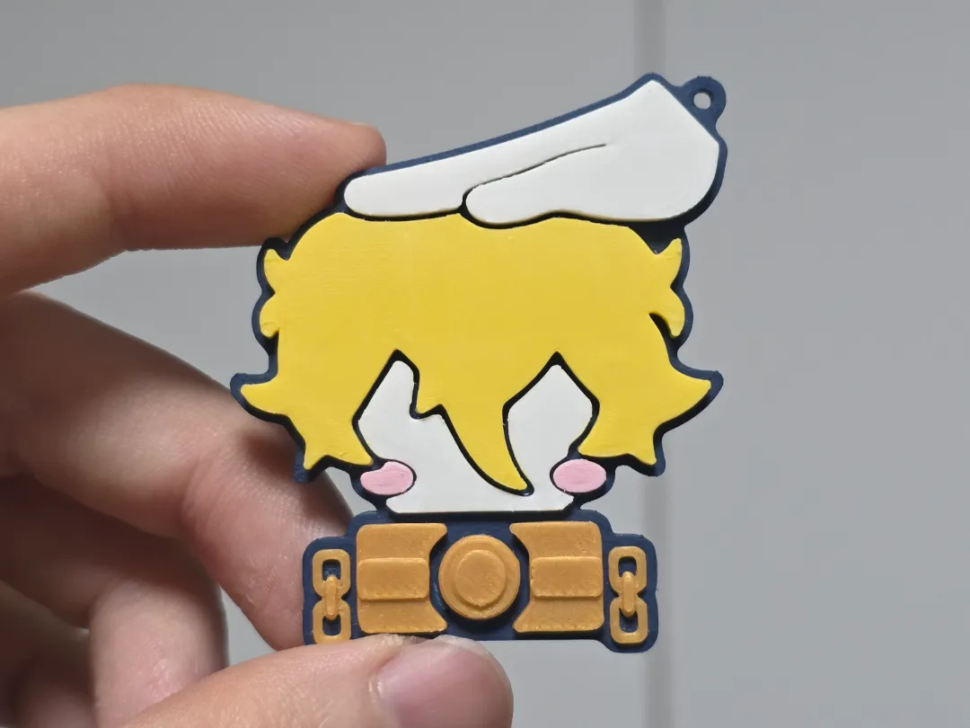 Limbus Company - Index Don Quixote Keychain - Free 3D Print Model ...
