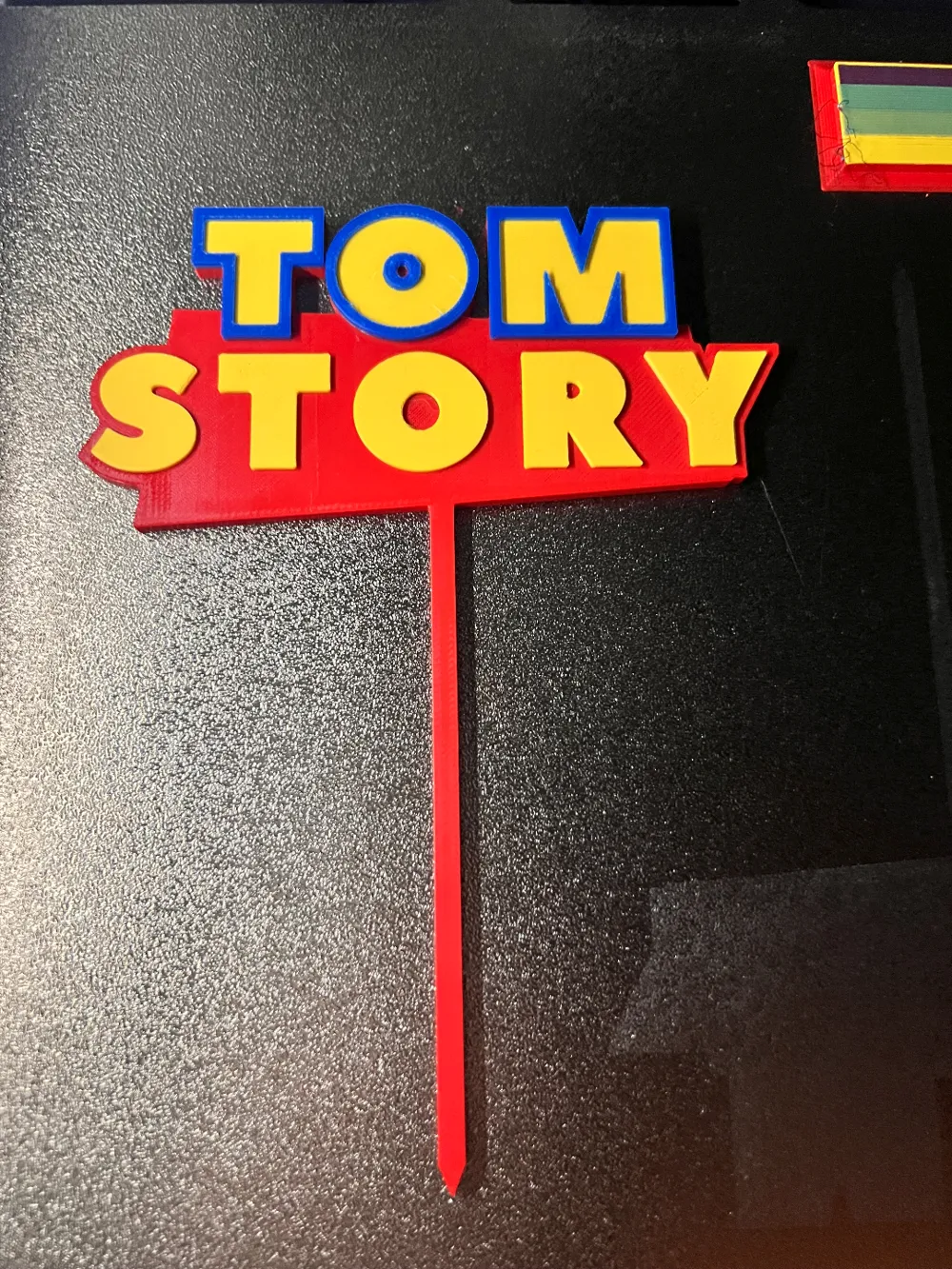 Cake topper Tom Story - Toy Story by Hobbys MakerWorld: Download Free ...
