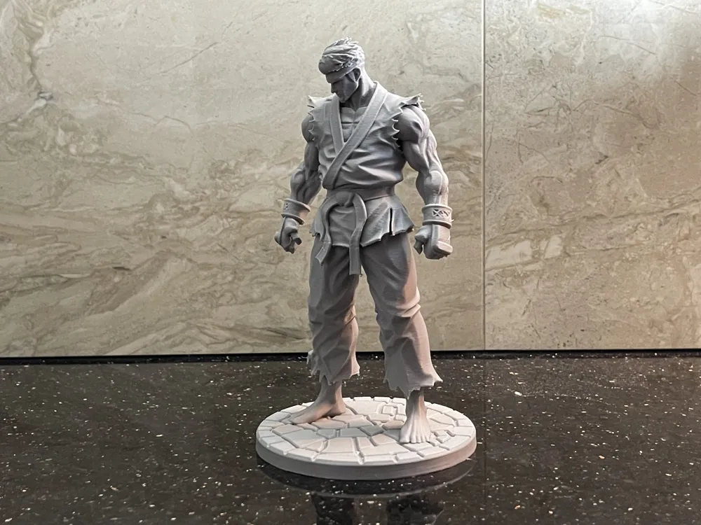 Ryu - Street Fighter Classic Warrior Statue - Free 3D Print Model ...