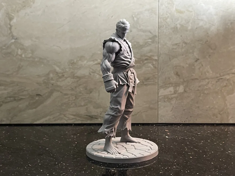 Ryu - Street Fighter Classic Warrior Statue - Free 3D Print Model ...