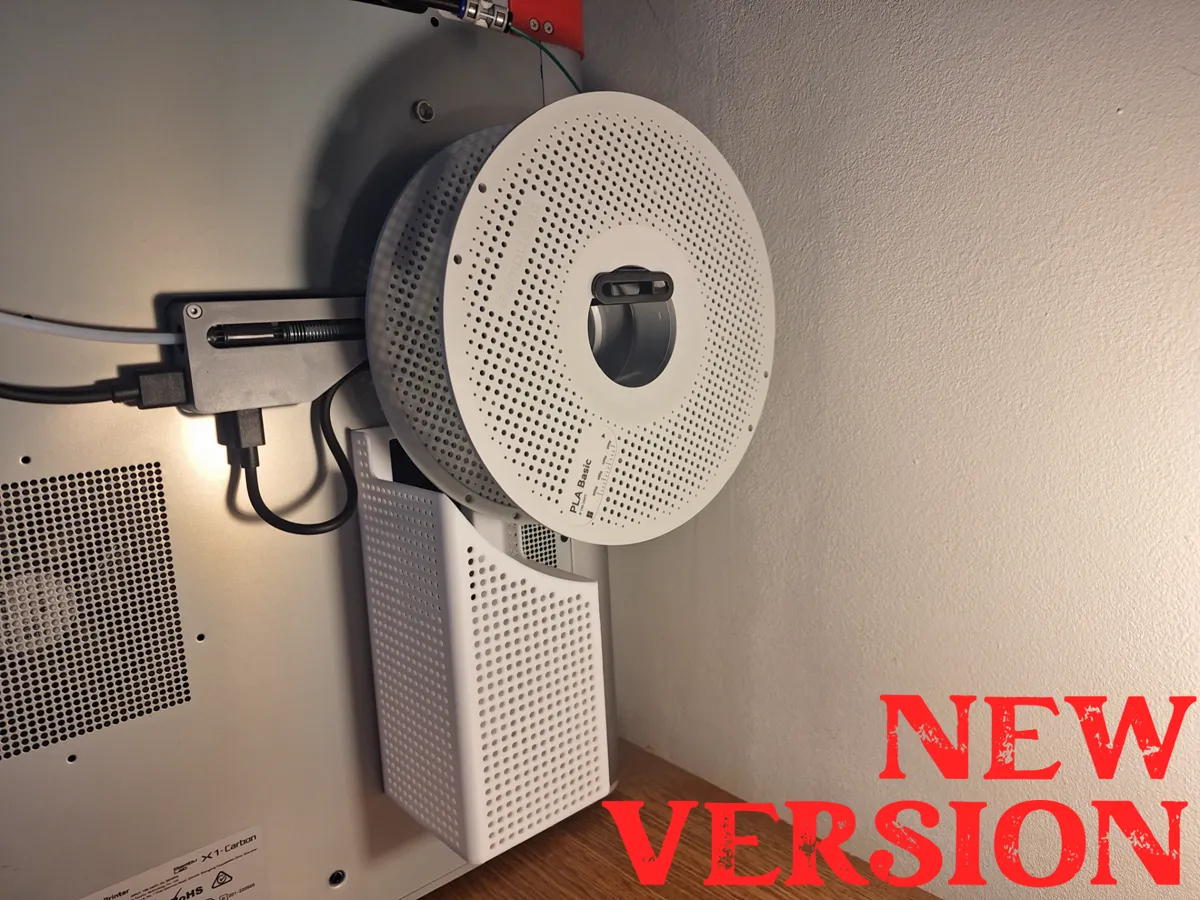 Poop bucket for X1/P1 with spool. No screws/magnet by kusdamian ...