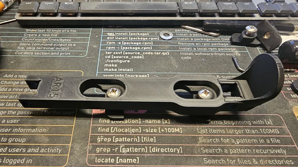 AR 10 and AR 15 Upper receiver hangers by jeff.miller MakerWorld ...