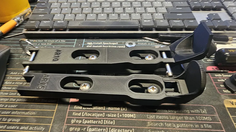 AR 10 and AR 15 Upper receiver hangers by jeff.miller MakerWorld ...