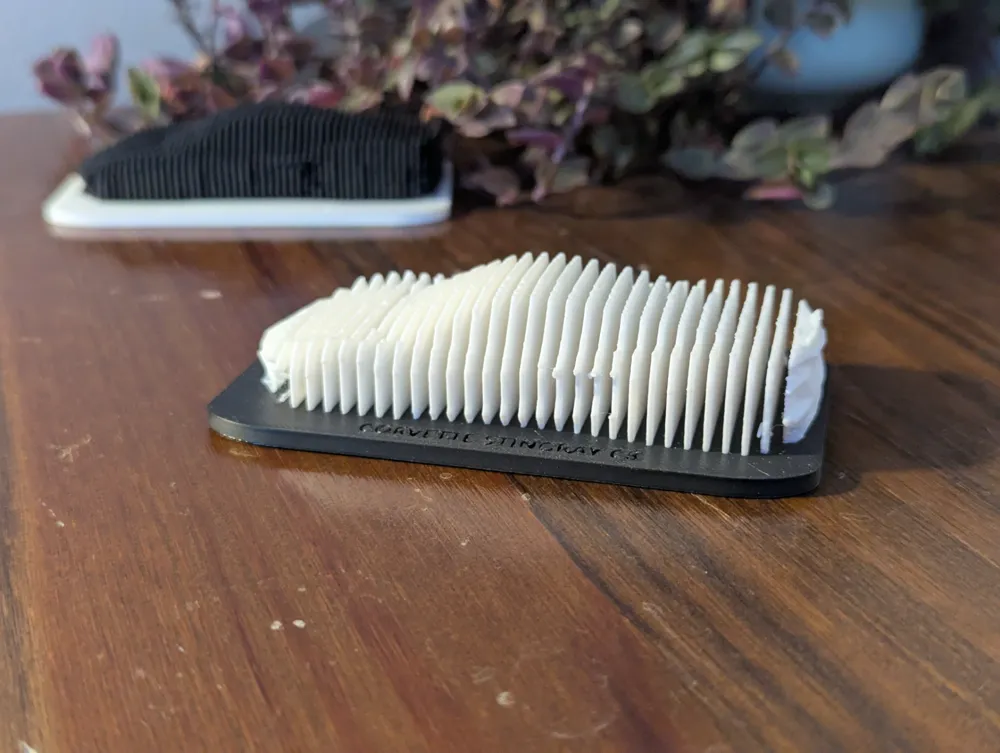 Corvette Stingray C8 Layered Sculpture by 3D RIO - MakerWorld