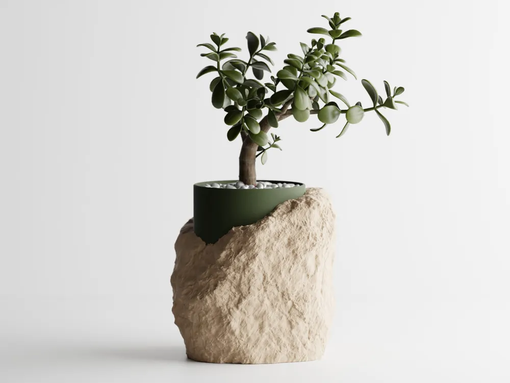 Plant Pot Stratum – Nature Meets Modern Design by HpInvent - MakerWorld
