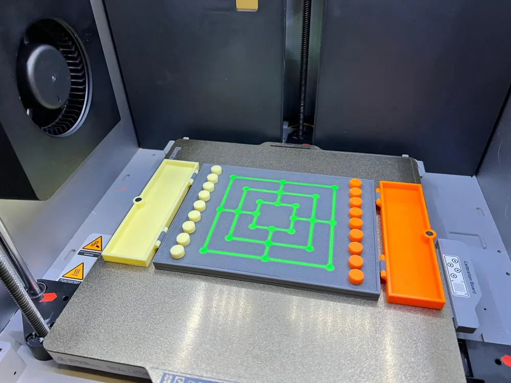 Magnetic Mill Board Game by 3D_Go - MakerWorld