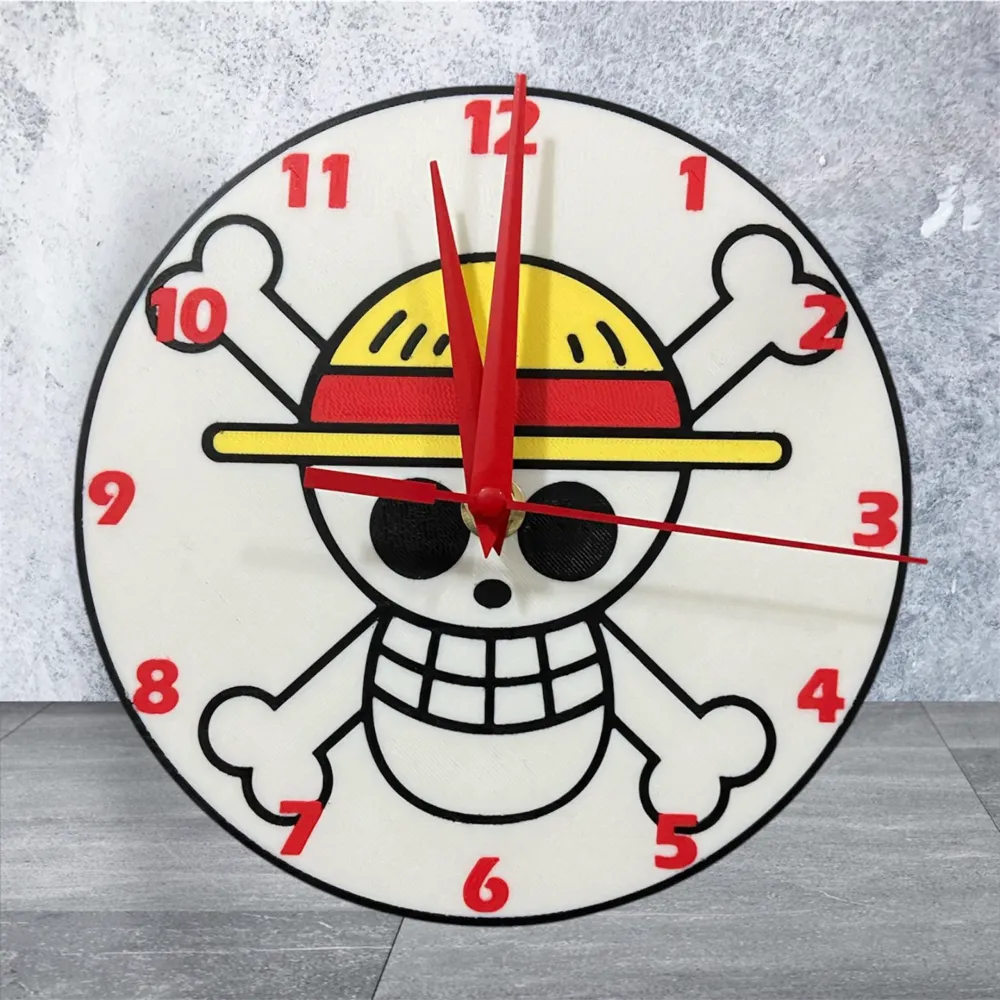 One Piece Clock by Cry3DLabMakerWorld: Download Free 3D Models