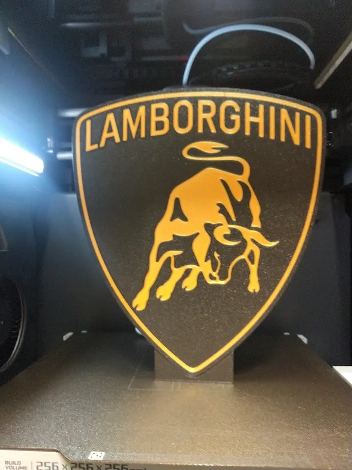 lightbox Lamborghini by lmcreation56 - MakerWorld