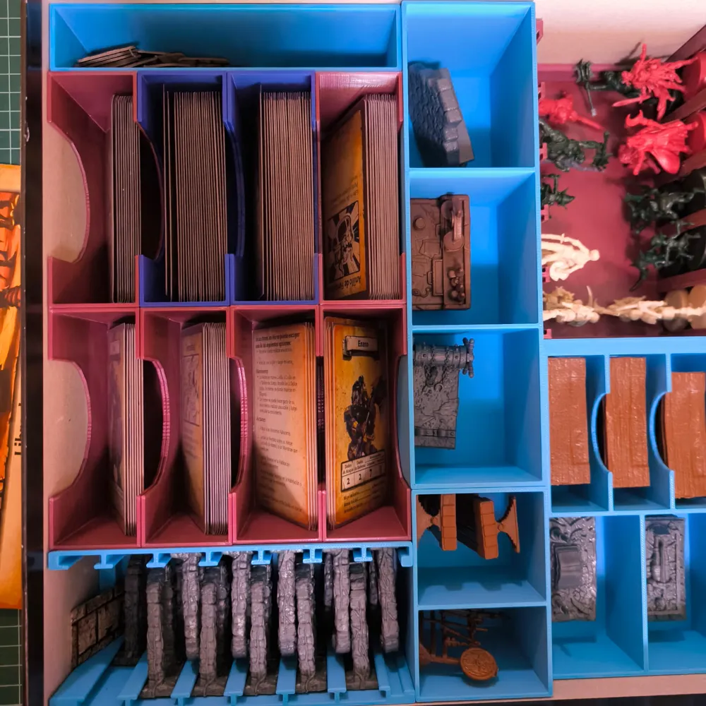 Heroquest Game System 2021 EU Organizer by Andurel MakerWorld: Download Free 3D Models