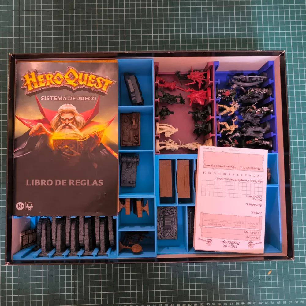 Heroquest Game System 2021 EU Organizer by Andurel MakerWorld: Download ...