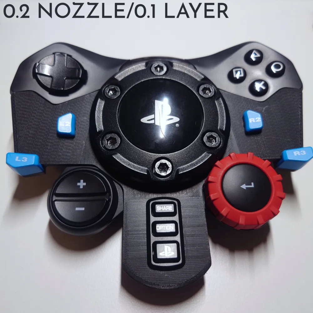 Logitech G29/G923/G920/G293 Faceplate/Button Plate by pjaspinski ...