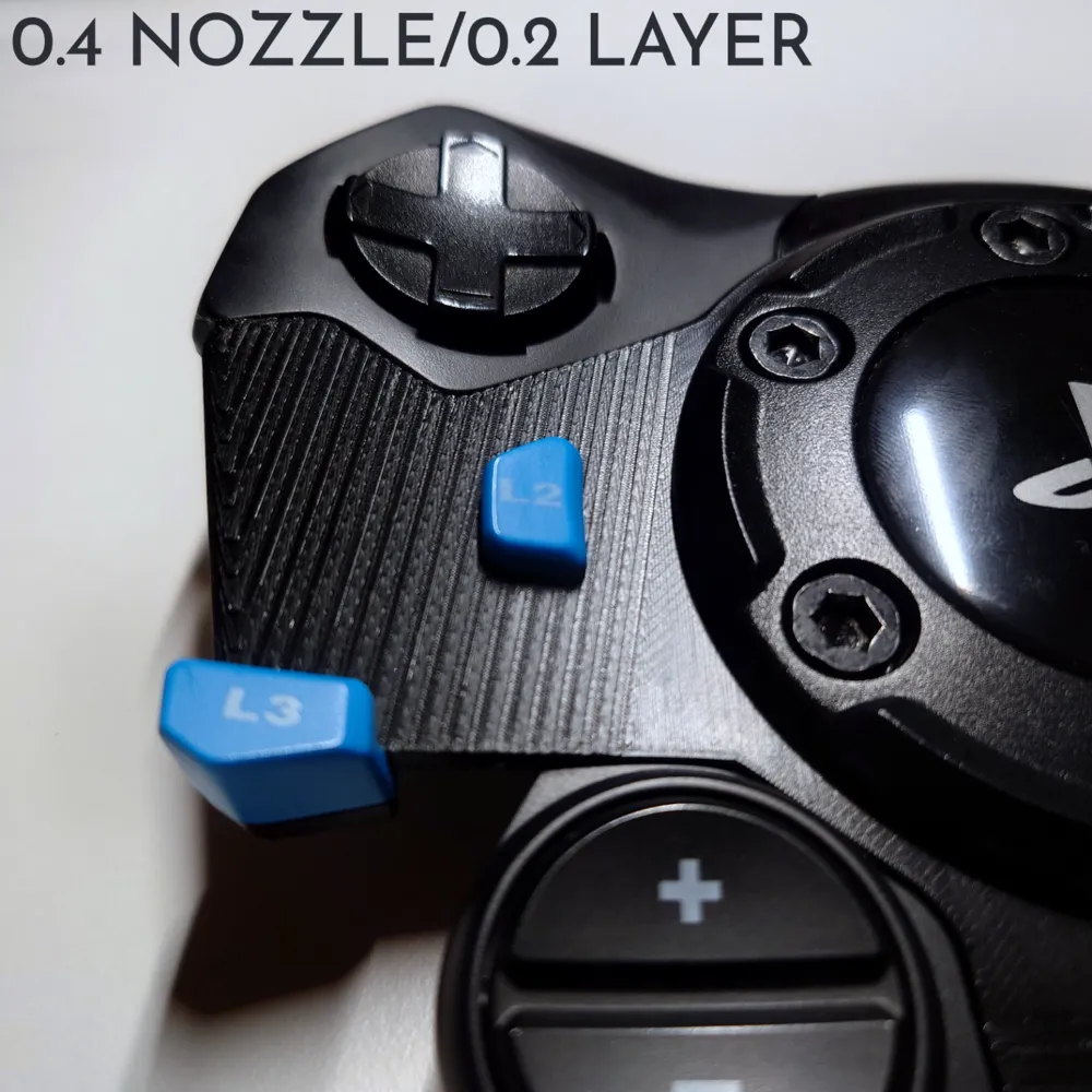 Logitech G29/G923/G920/G293 Faceplate/Button Plate - Free 3D Print ...