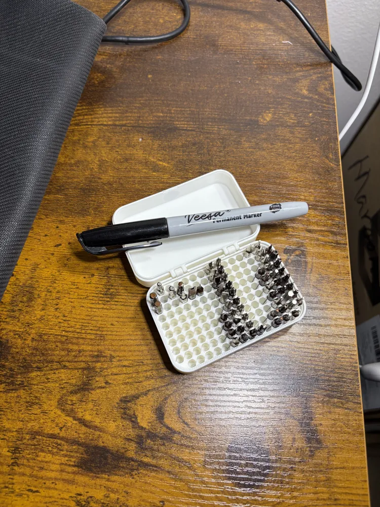 Precision Screwdriver Bit Storage Box// Remixed by DND Daily ...