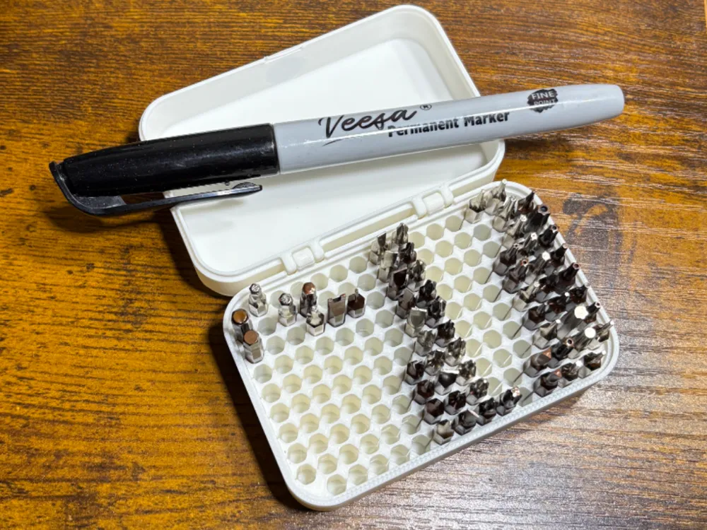 Precision Screwdriver Bit Storage Box// Remixed by DND Daily ...