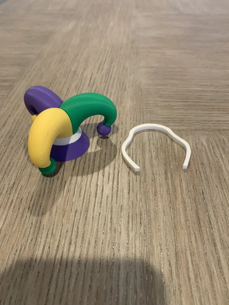 Porch Goose Jester Hat - Free 3D Print Model - MakerWorld