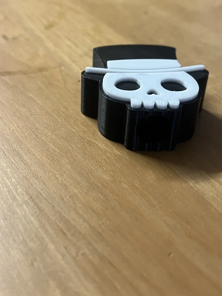 skull Stanley straw topper - Free 3D Print Model - MakerWorld