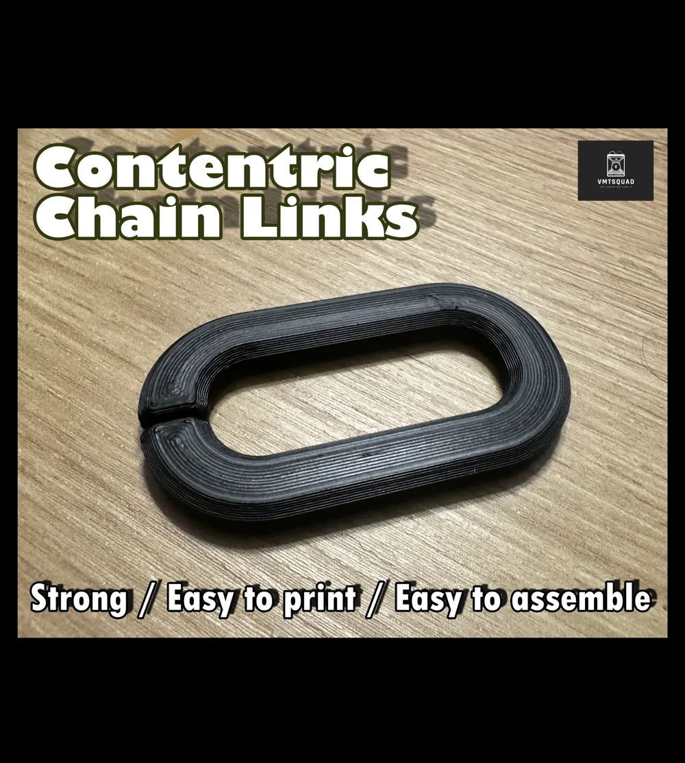 Simple Concentric Removable Chain Links by VmtSquad MakerWorld ...