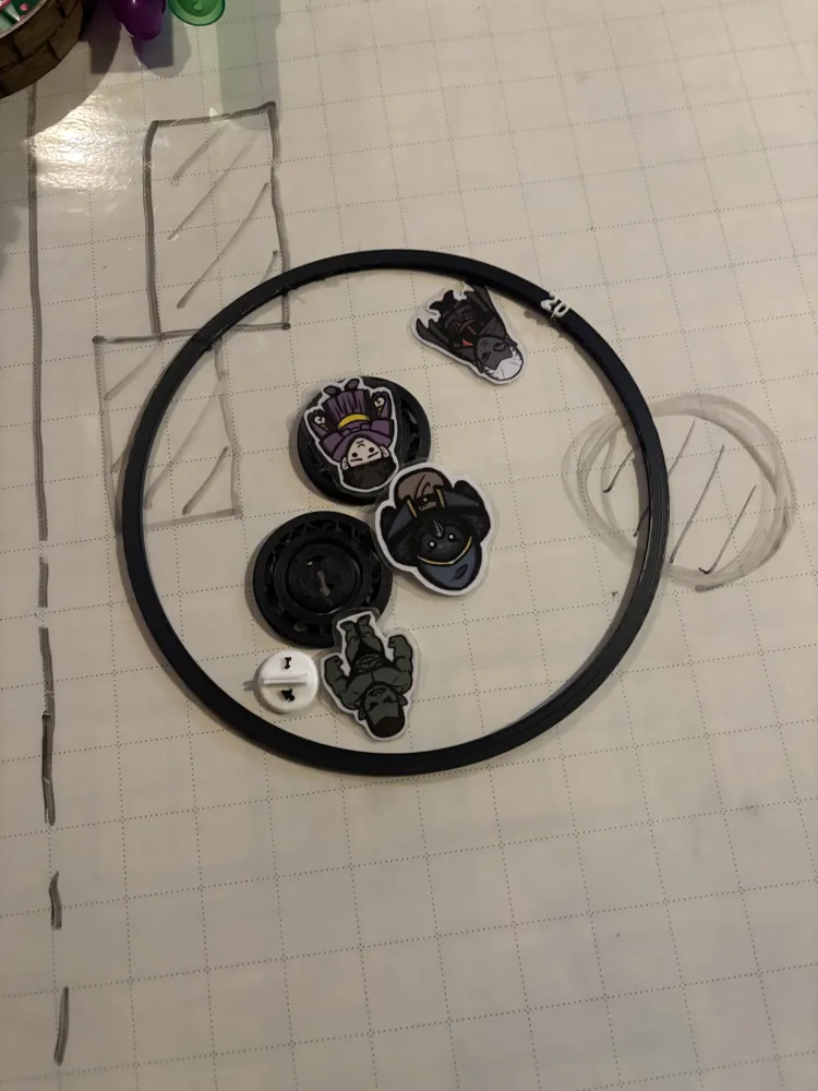 Dnd Spell Radius Guides by TheCharlieWahl - MakerWorld