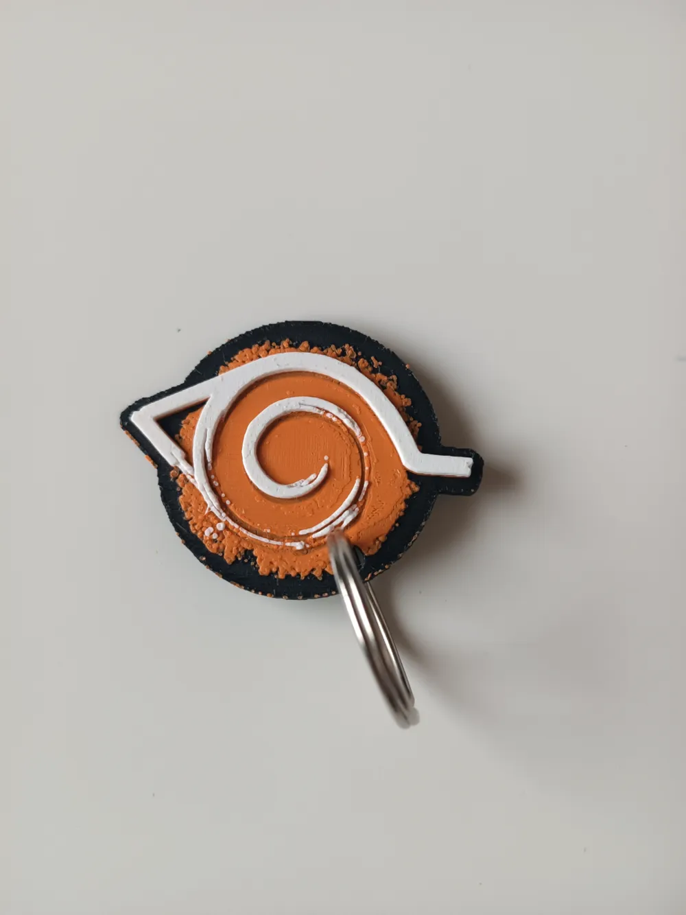 Naruto Leaf Village Keychain HueForge by Cubed - MakerWorld