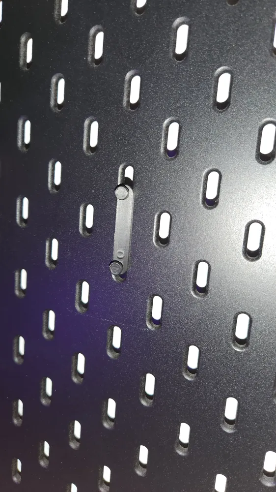 Minecraft Torch Skadis Mount - Free 3D Print Model - MakerWorld