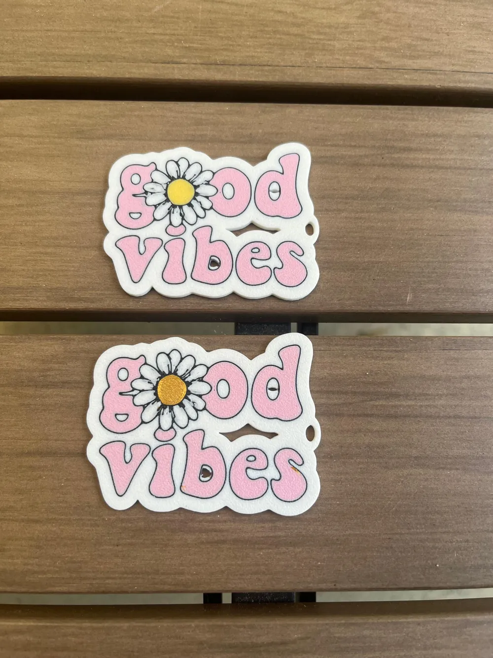 keychain good vibes by Cj 3DPRINT MakerWorld: Download Free 3D Models