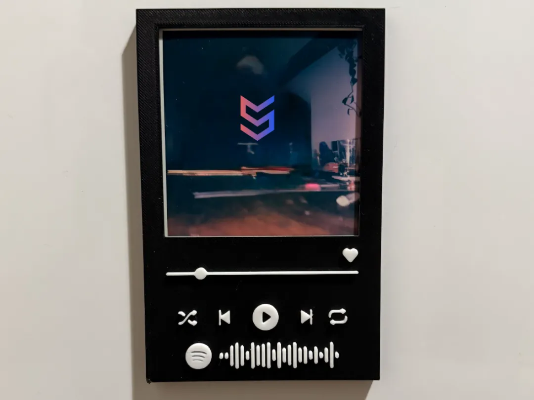 Polaroid Spotify Magnet Fotorahmen – Kostenloses 3D-Druckmodell ...