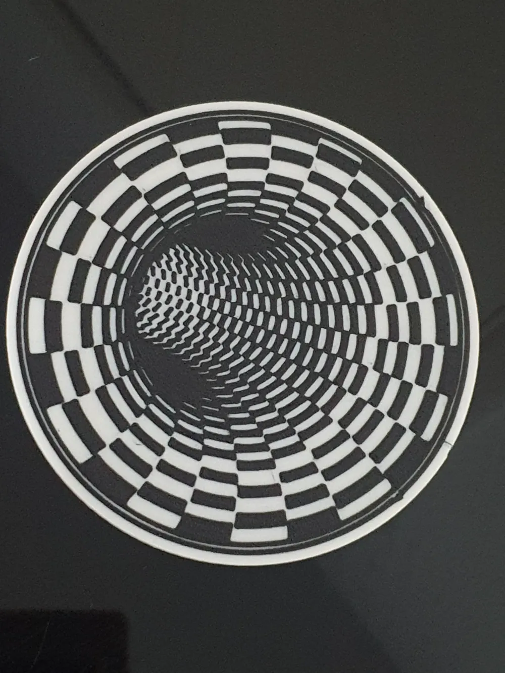 Optical illusion Coaster by A3Dprints - MakerWorld