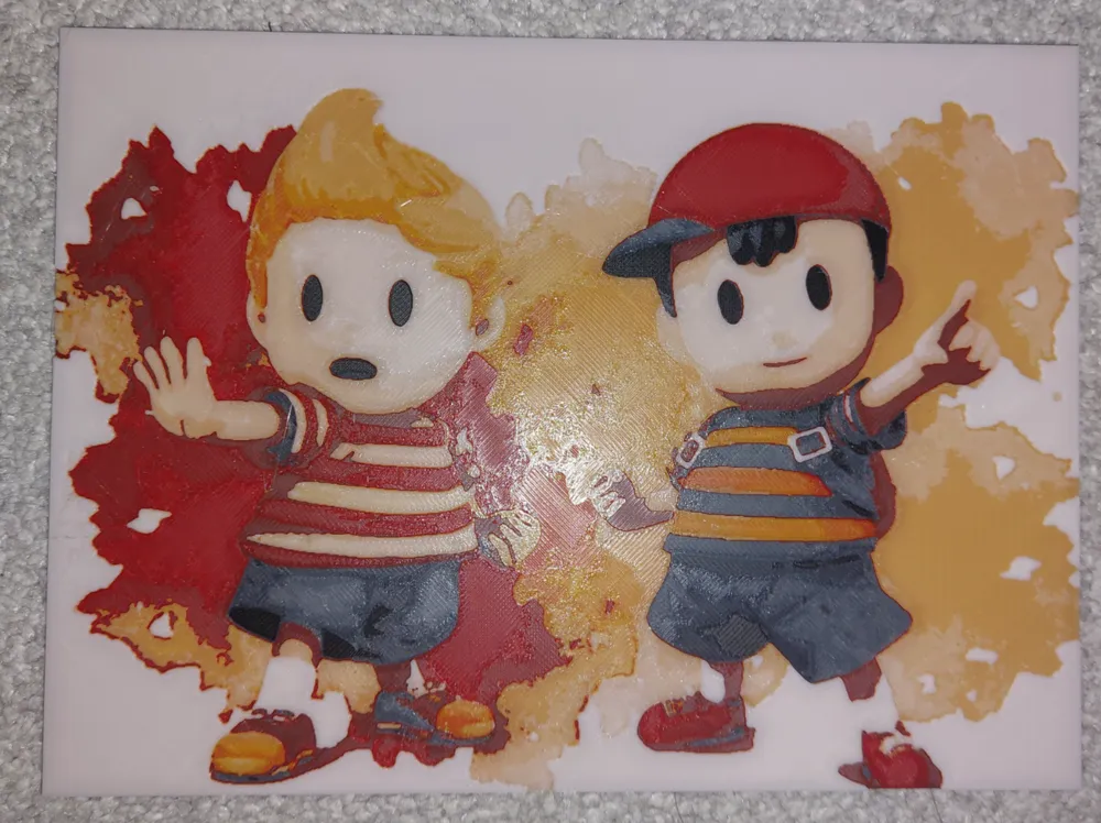 Ness and Lucas from earthbound / super smash bros by Nerdherderz ...