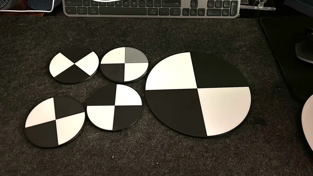B/W 20 cm Ground Control Point for Aerial Imagery by Undead Riot ...