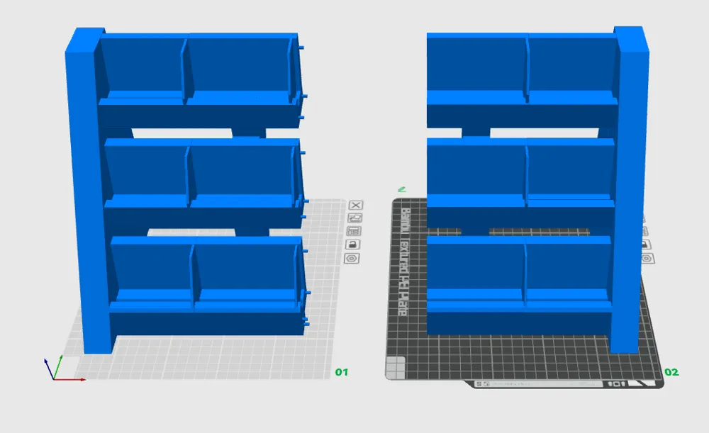 12 Sticker Display Stand by TJ.616 MakerWorld: Download Free 3D Models