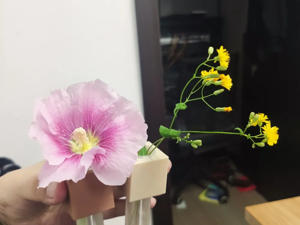 Refrigerator Magnet Flower Holder Refrigerator Magnet Vase/Refrigerator ...