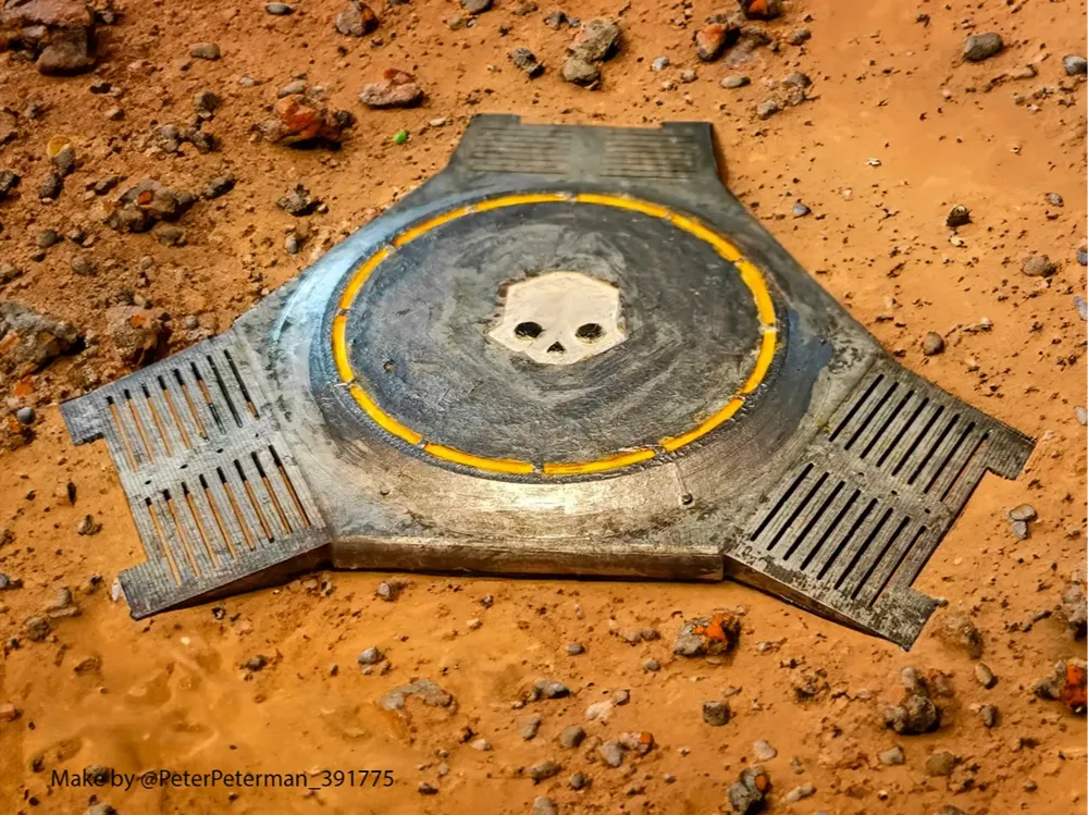 HellCoaster - Helldivers 2 (Drop Pod) by nigun - MakerWorld