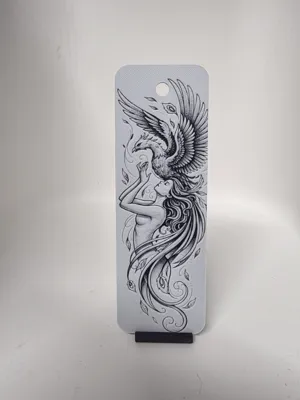 Phoenix Bookmark - Free 3D Print Model - MakerWorld