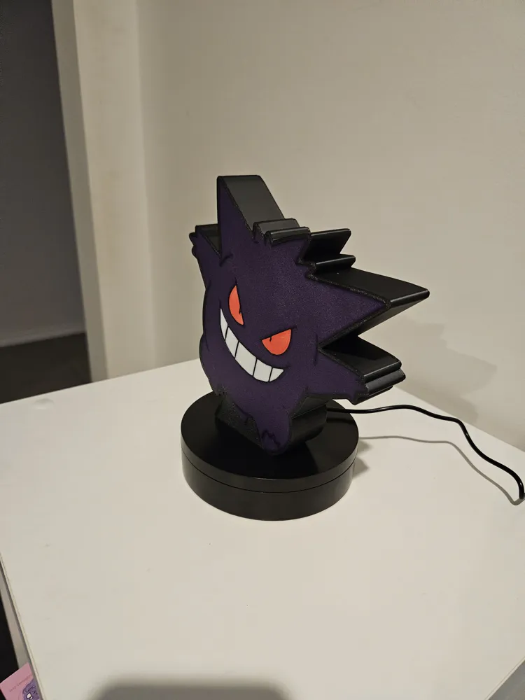Gengar Light Box by Aje Design Aus MakerWorld: Download Free 3D Models