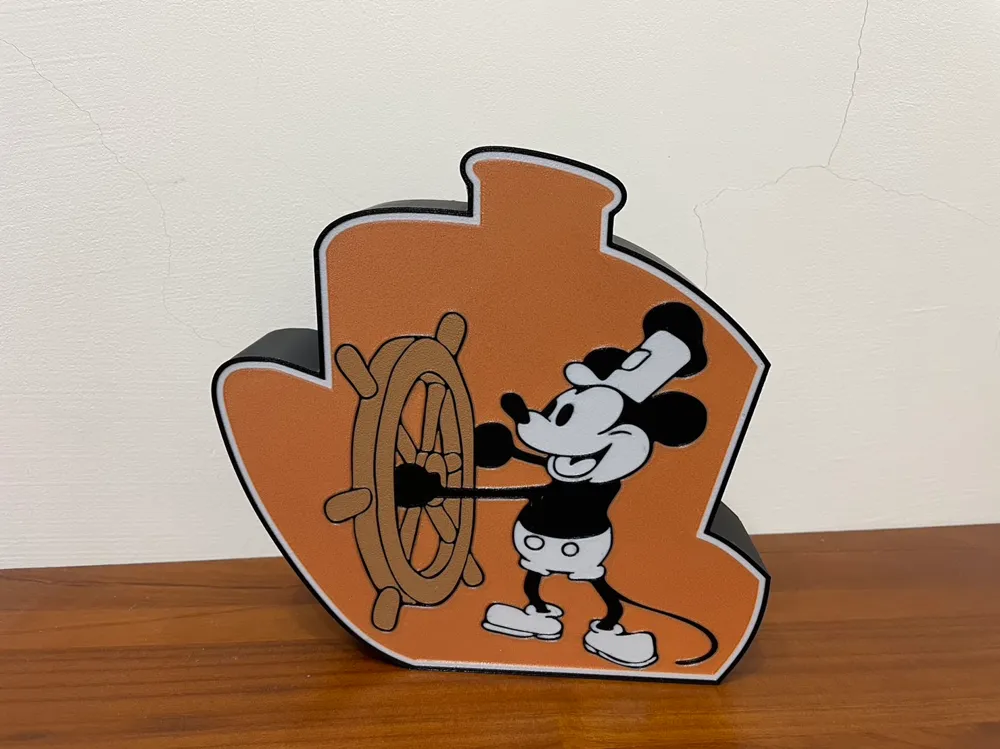 Classic Mickey Lightbox by mail.iou - MakerWorld