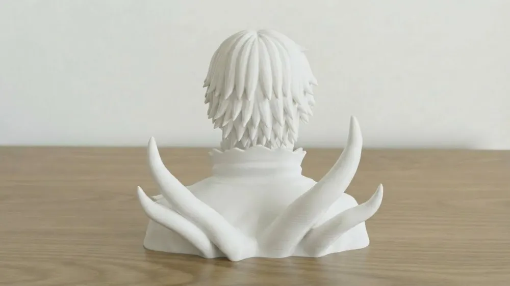 Kaneki Ken Ghoul Bust | Tokyo Ghoul Anime Figure - Free 3D Print Model ...