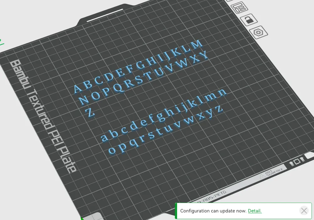 Uppercase and Lowercase Alphabet by Yllafo - MakerWorld