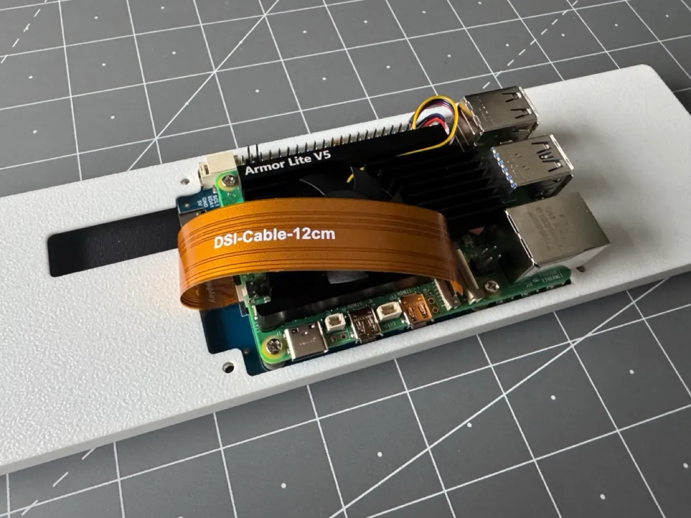 Waveshare 8.8" display & Raspberry Pi case by jdamcd - MakerWorld