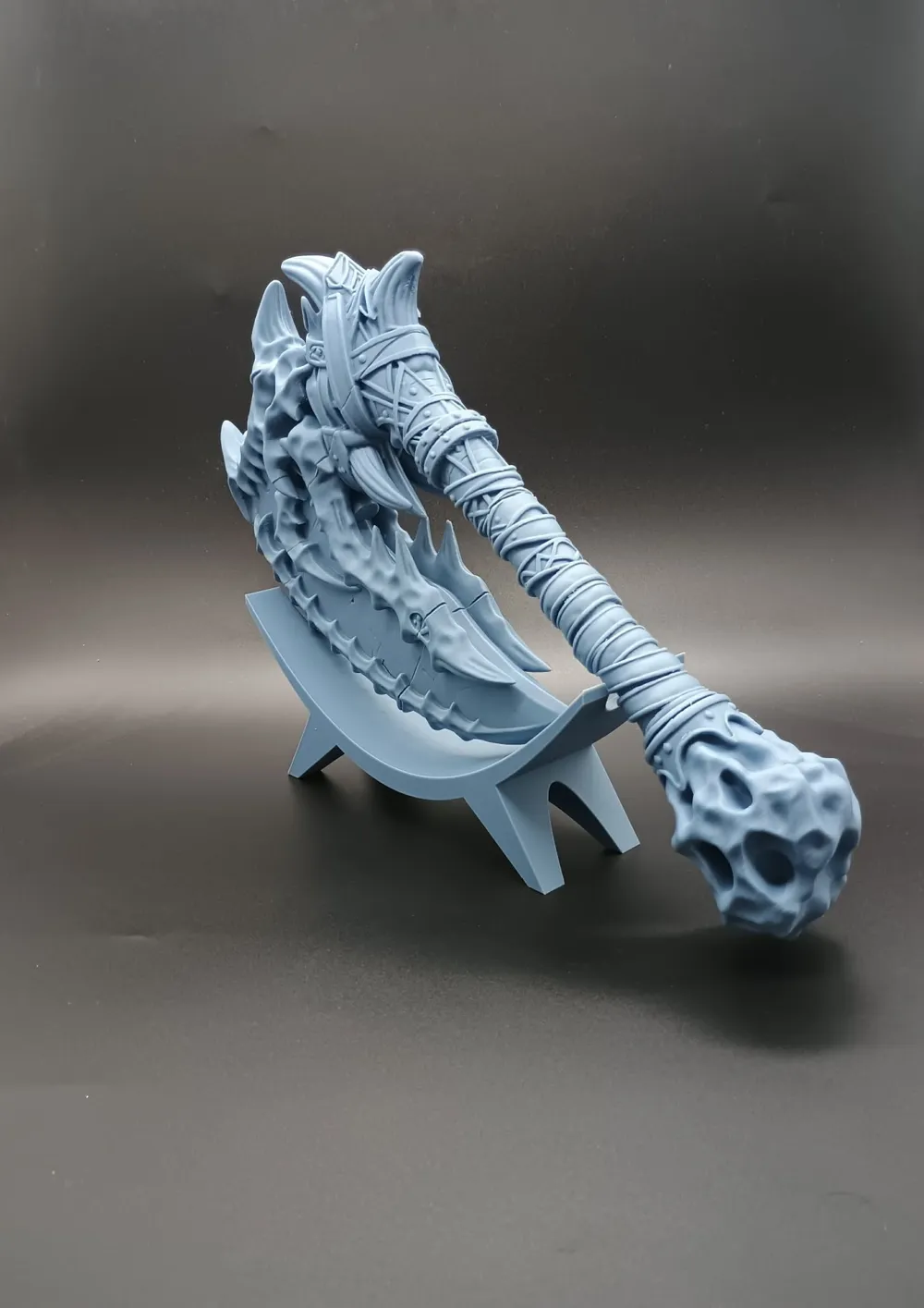 Bone Dragon One-Handed Axe - Cosplay Weapon - Free 3D Print Model ...