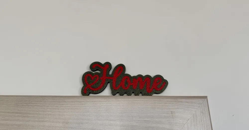 Home Schild by Just4Fun MakerWorld: Download Free 3D Models