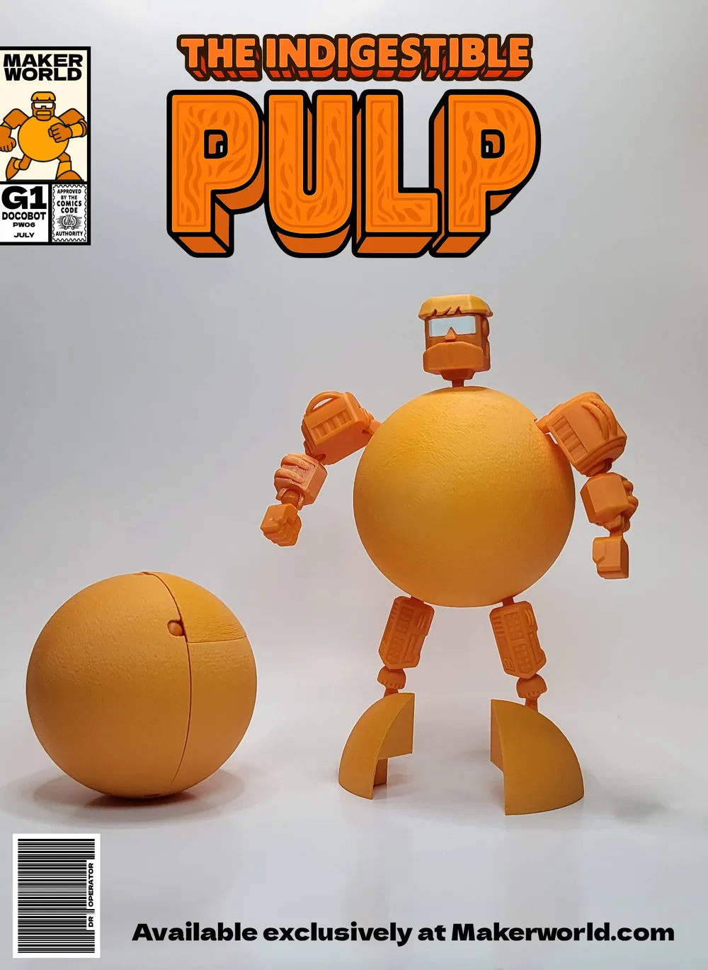 G1 Docobot: The Indigestible Pulp by Dr Operator MakerWorld: Download Free 3D Models