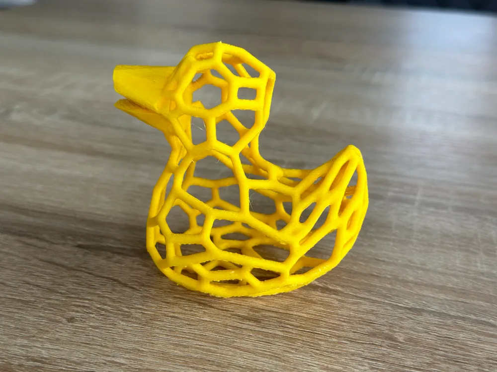 Duck voronoi by 3Dcrabi - MakerWorld