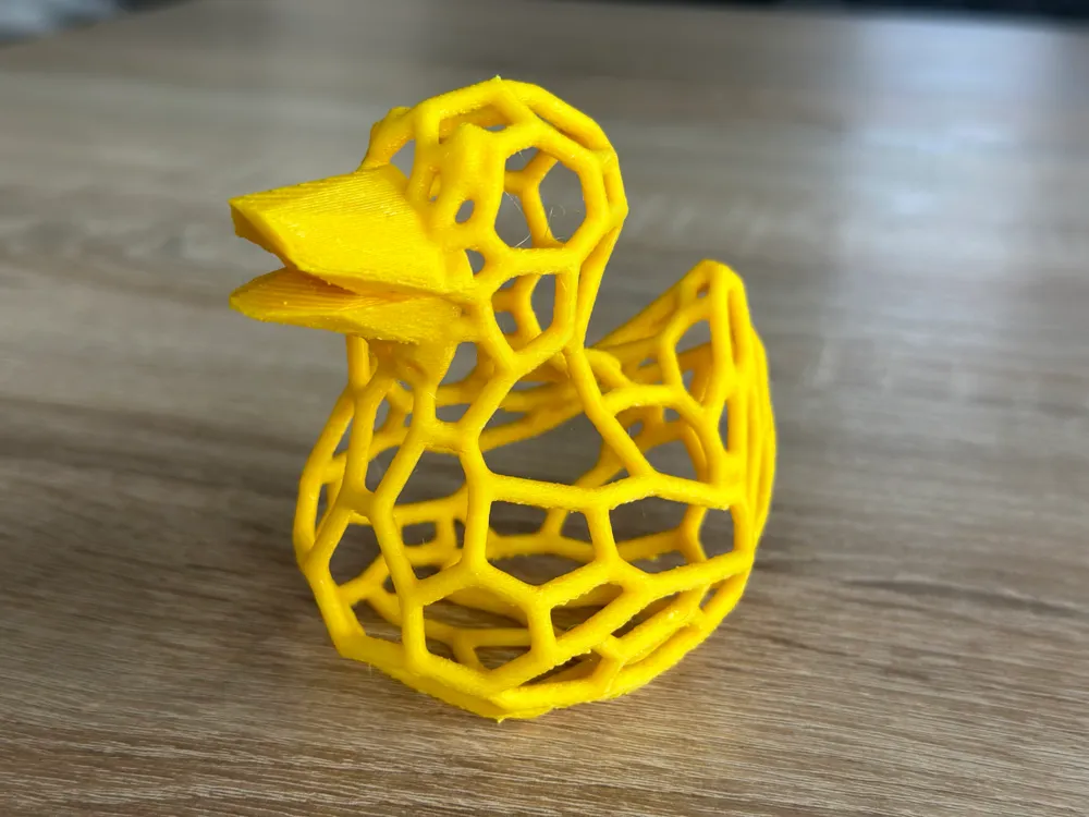 Duck voronoi by 3Dcrabi - MakerWorld