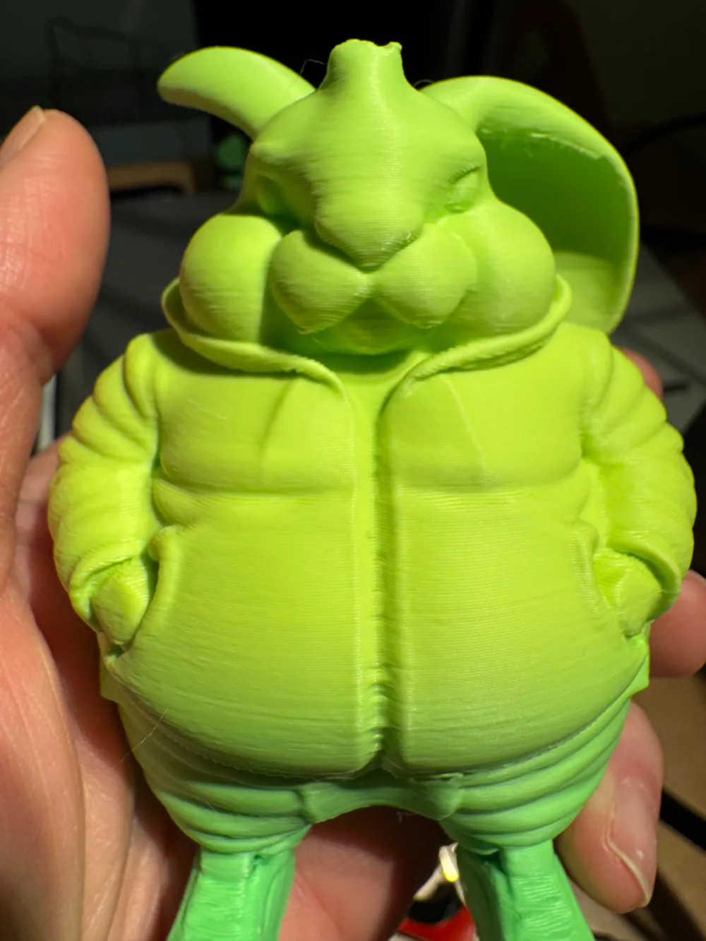 Sporty fat Easter bunny ready for action by VirtuverseArt - MakerWorld